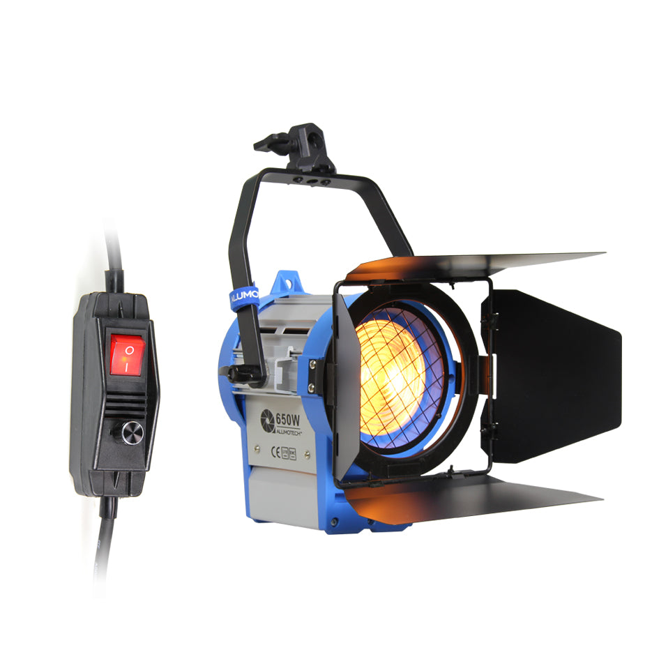 Alumotech Dimming 650w Fresnel Tungsten Spot Studio Video Projector Li ...