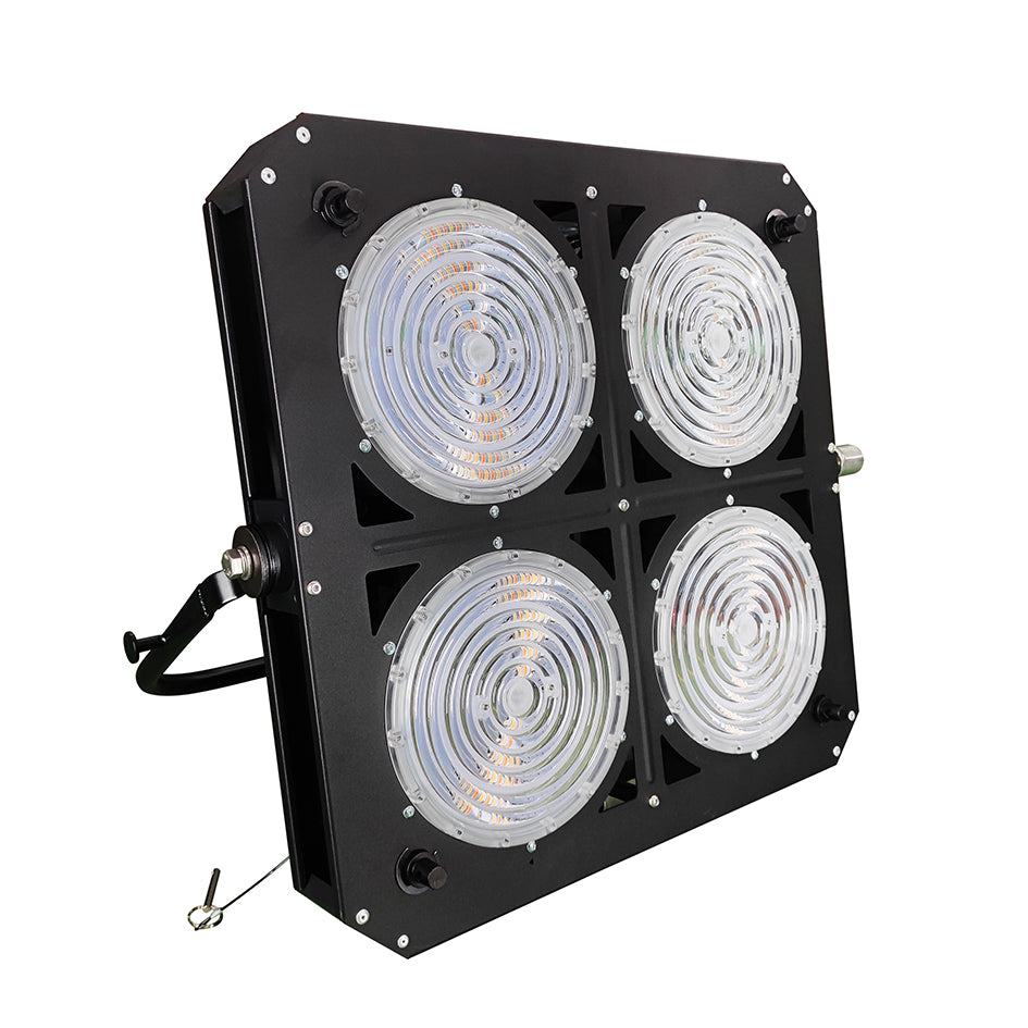 LAYSION 700W Bi-color DMX512 Dimming Wireless Remote LED Space Light F ...